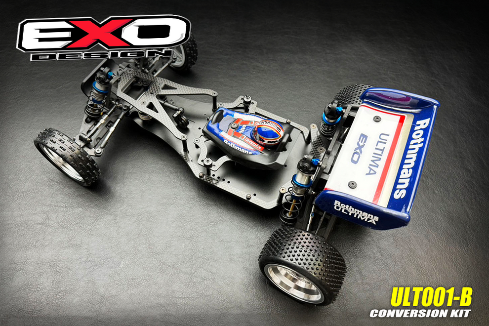 (ULT001-B) KYOSHO ULTIMA CONVERSION KIT (For Big Bore Shocks) – EXOdesign