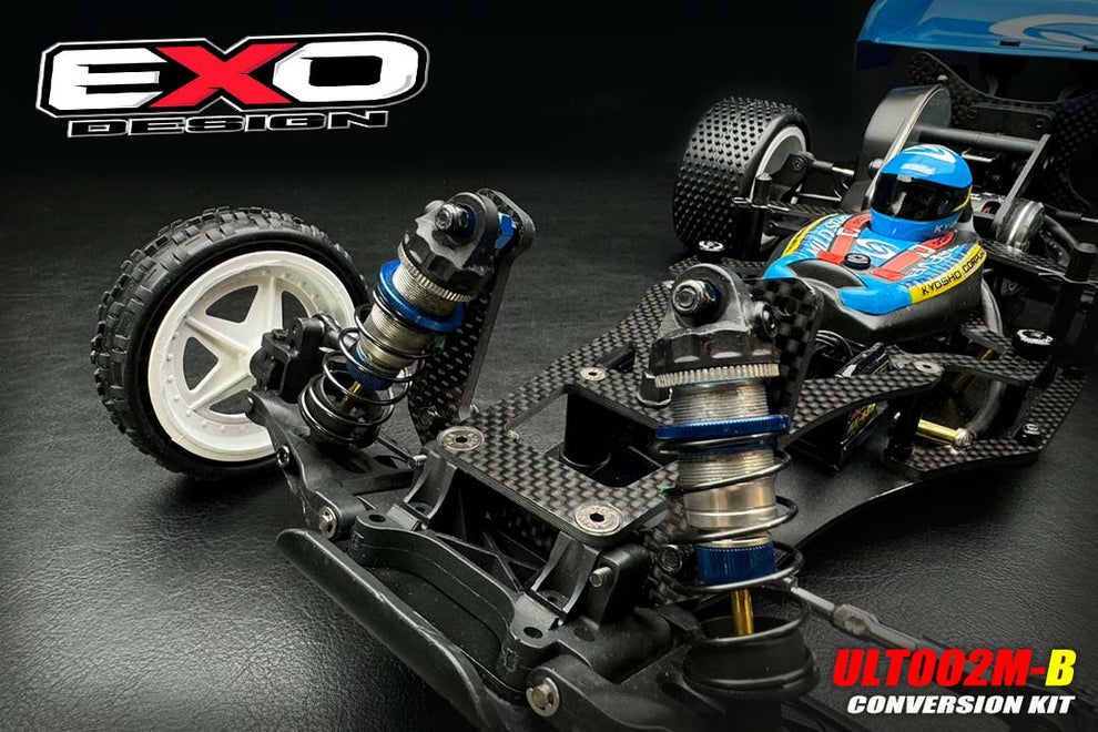 (ULT002M-B ) KYOSHO ULTIMA MID CONVERSION KIT( FOR BIG BORE SHOCKS VER ...