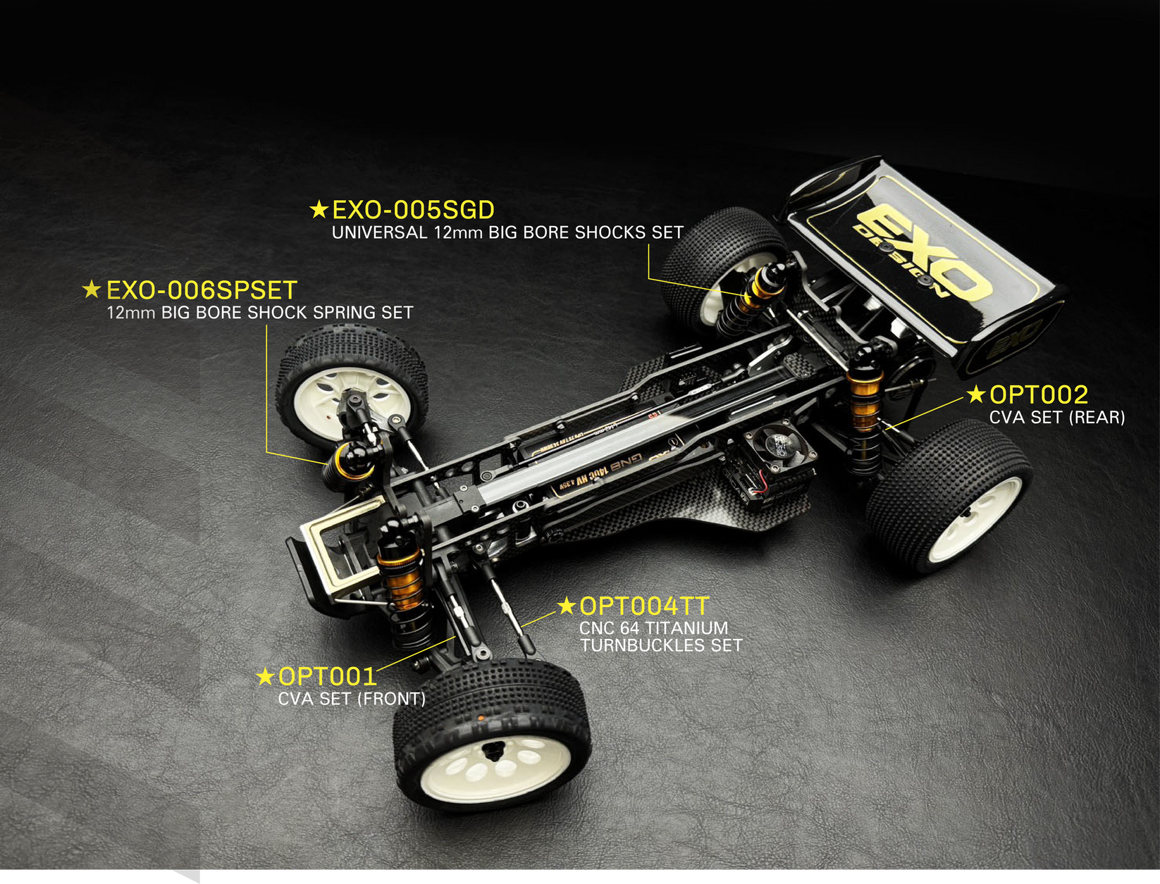 (OPT003SET) OPTIMA series combo set – EXOdesign