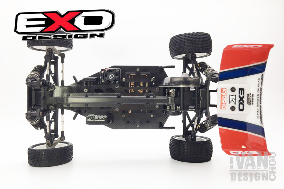 (LWB003) Kyosho optima MID LWB conversion kit for 2022 (Competition ve ...